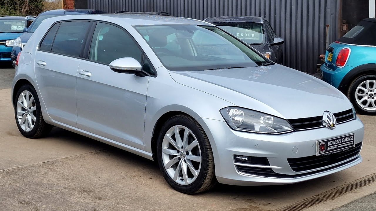 2014 (14) Volkswagen Golf GT 1.4 TSi BMT 5Dr in Reflex Silver. 43k ...