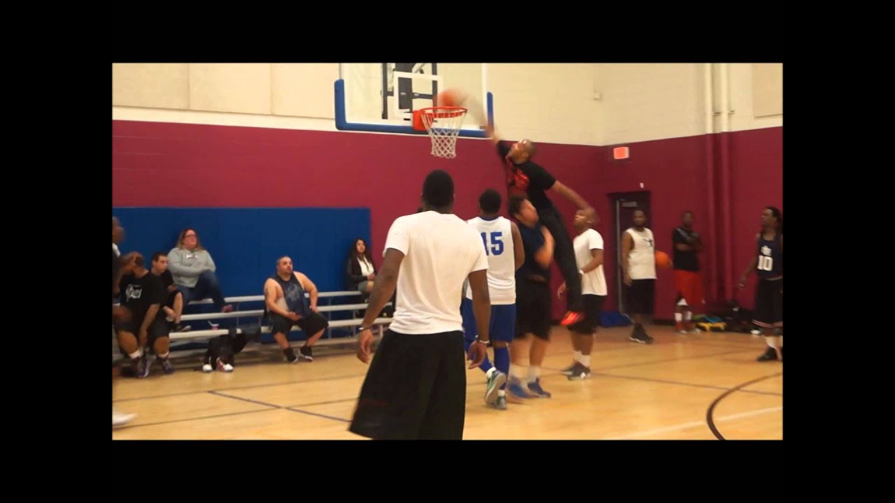 The Experience 9 foot Low Rim Basketball League Highlight Reel - YouTube
