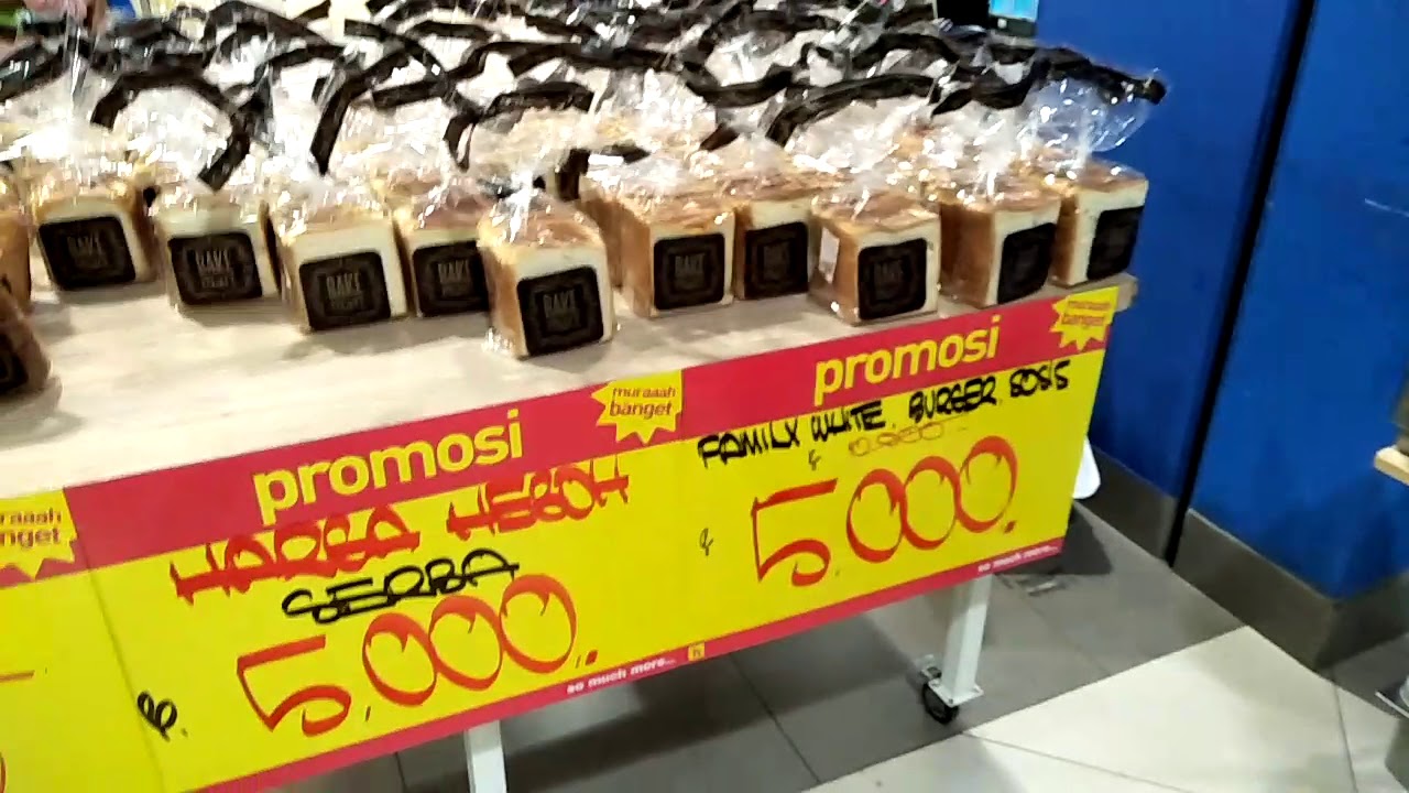 Roti Tawar Hypermart, enak sekali - YouTube