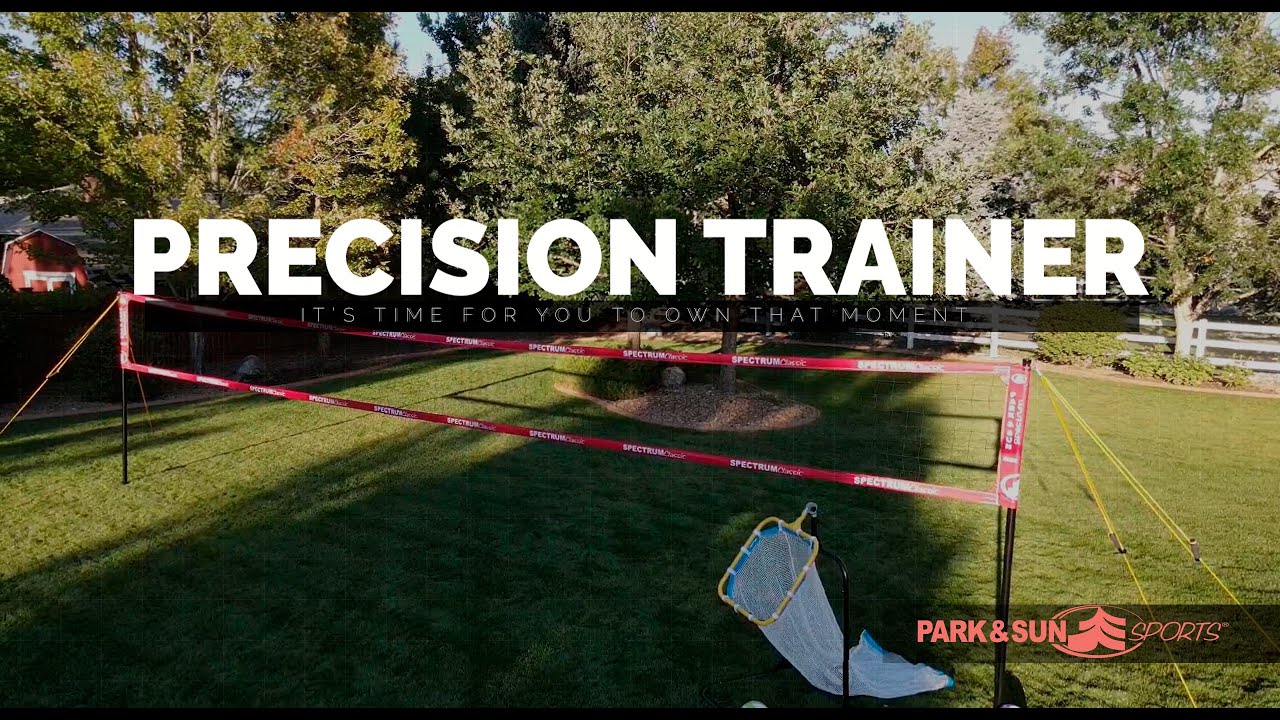 Spectrum Precision Volleyball/Multi-Sport Trainer - YouTube