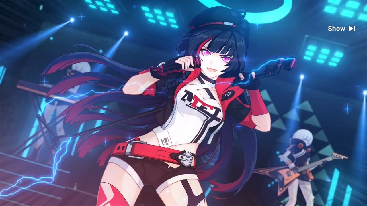 Raiden Mei Aqua Chime dress (Lightning Empress) Honkai Impact 3rd - YouTube