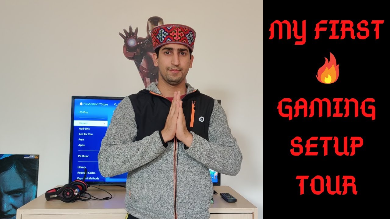 My First Gaming Setup Tour 😍😍 My studio tour 2020 😍😍 Gaming setup tour ...