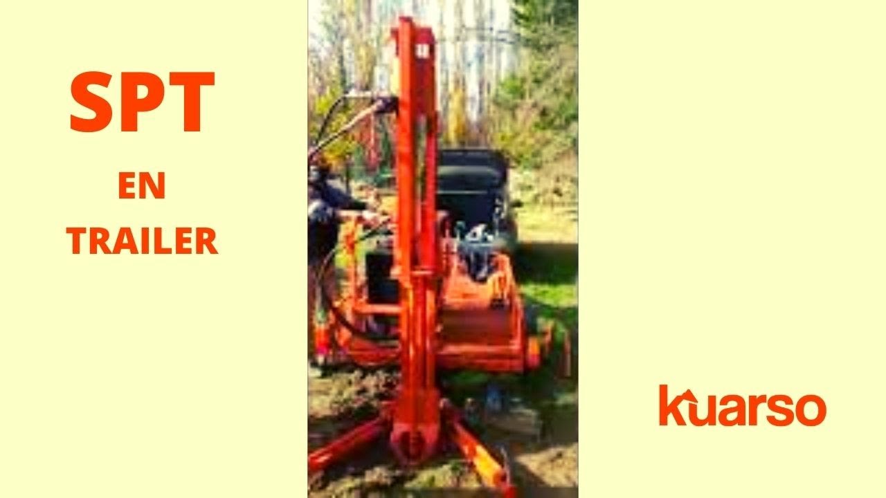 Equipo SPT automático Kuarso® para estudio de suelos - Máquina ...