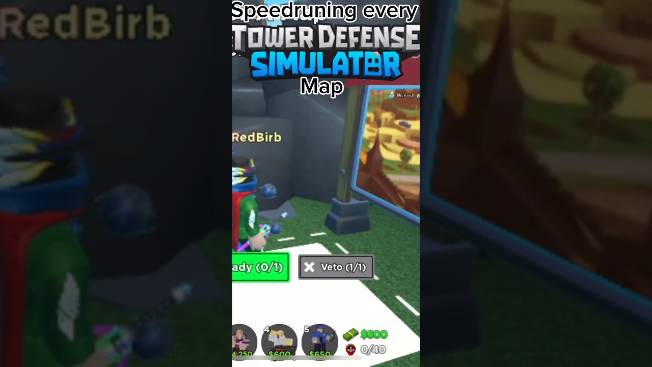 Speedruning every TDS map, crossroads #tds #towerdefensesimulator # ...