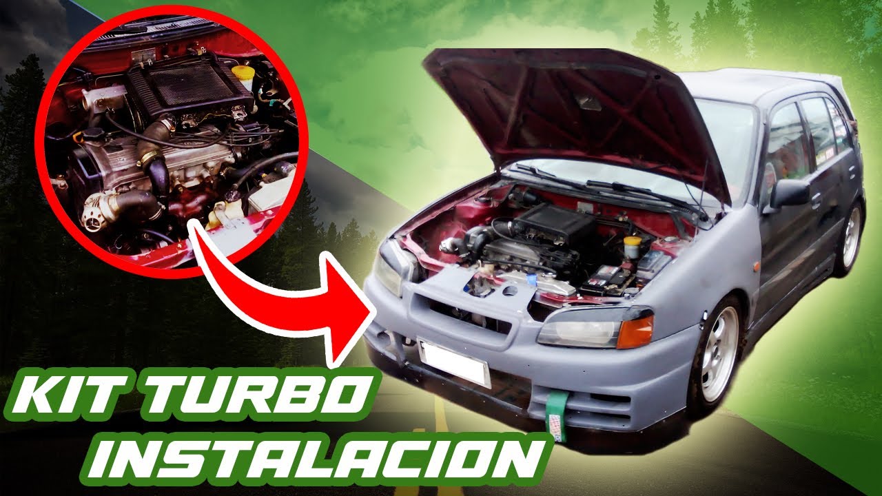 INSTALAR UN TURBO TOYOTA TERCEL STARLET🔥🐌 | DFV MOTORS - YouTube
