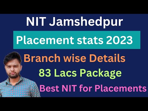 83 Lacs Package😍 | NIT Jamshedpur Placements 2023🔥 | Best NIT for ...
