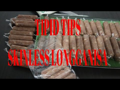 Patok na pang negosyo sa halagang 300 pesos * skinless longganisa ...