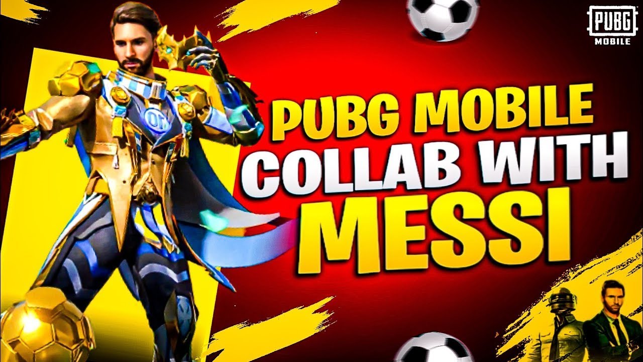 PUBG MOBILE x LIONEL MESSI | playing PUBG Mobile with Lionel Messi ...