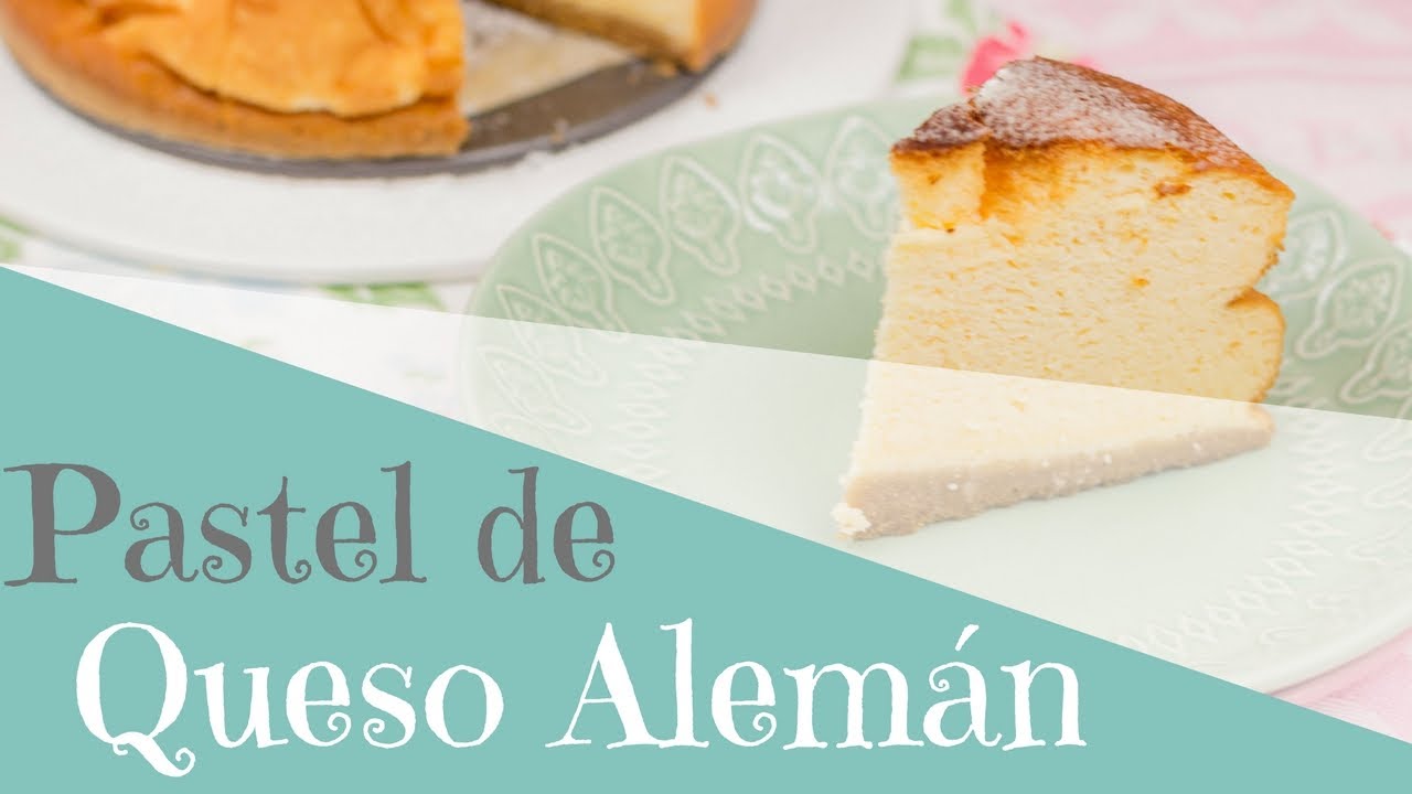 Pastel de Queso Alemán o Käsekuchen - Receta tradicional - YouTube