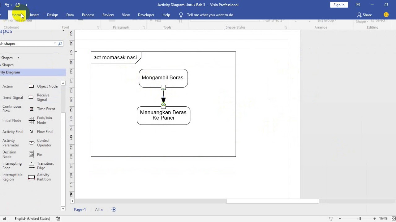 Icon Dasar pada Activity Diagram - YouTube