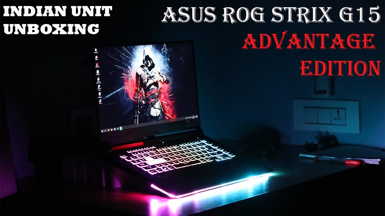 Asus Rog Strix G15 Advantage Edition India Raw Unboxing | G513QY ...