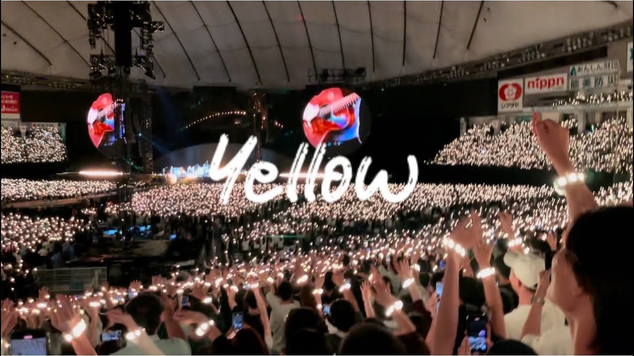Coldplay - Yellow (Live at Tokyo) - YouTube