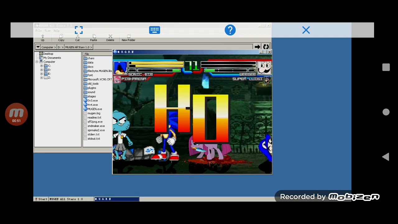 Lily Mugen Battle #2134: Sonic.exe, Pinkamena & Nicole Watterson vs ...