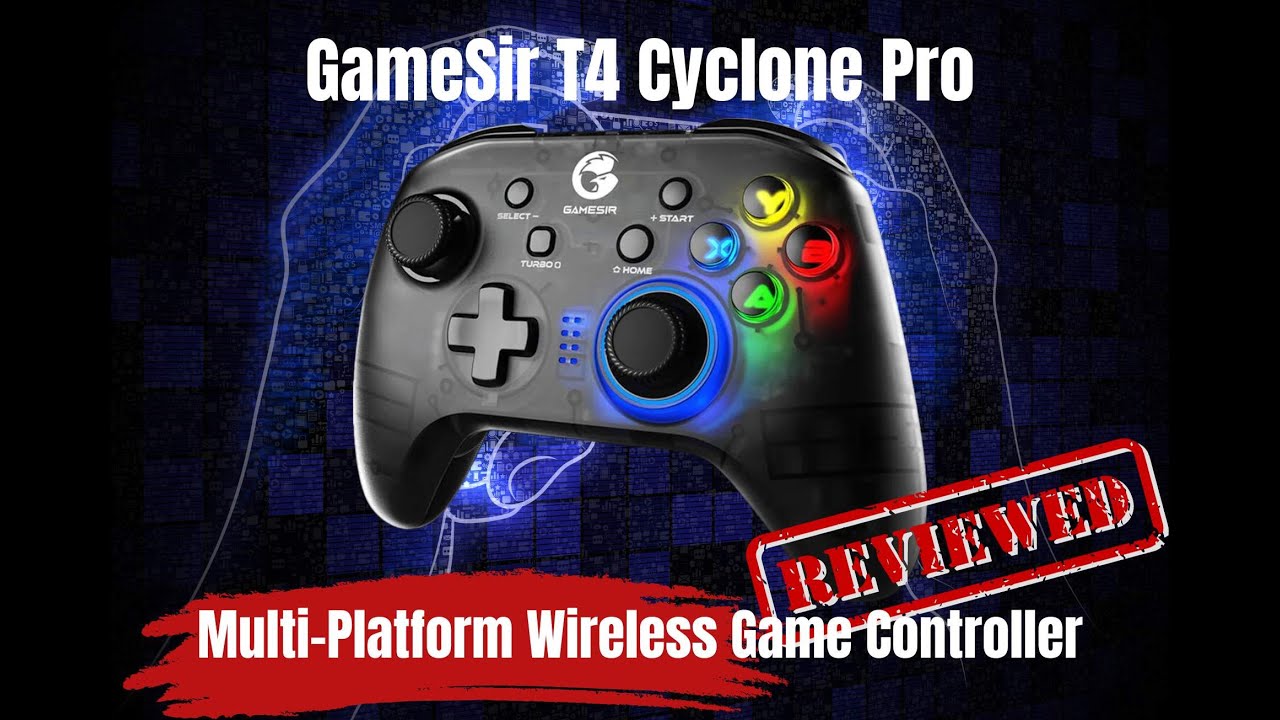 GameSir T4 Cyclone Pro - Multi-platform gaming controller - YouTube