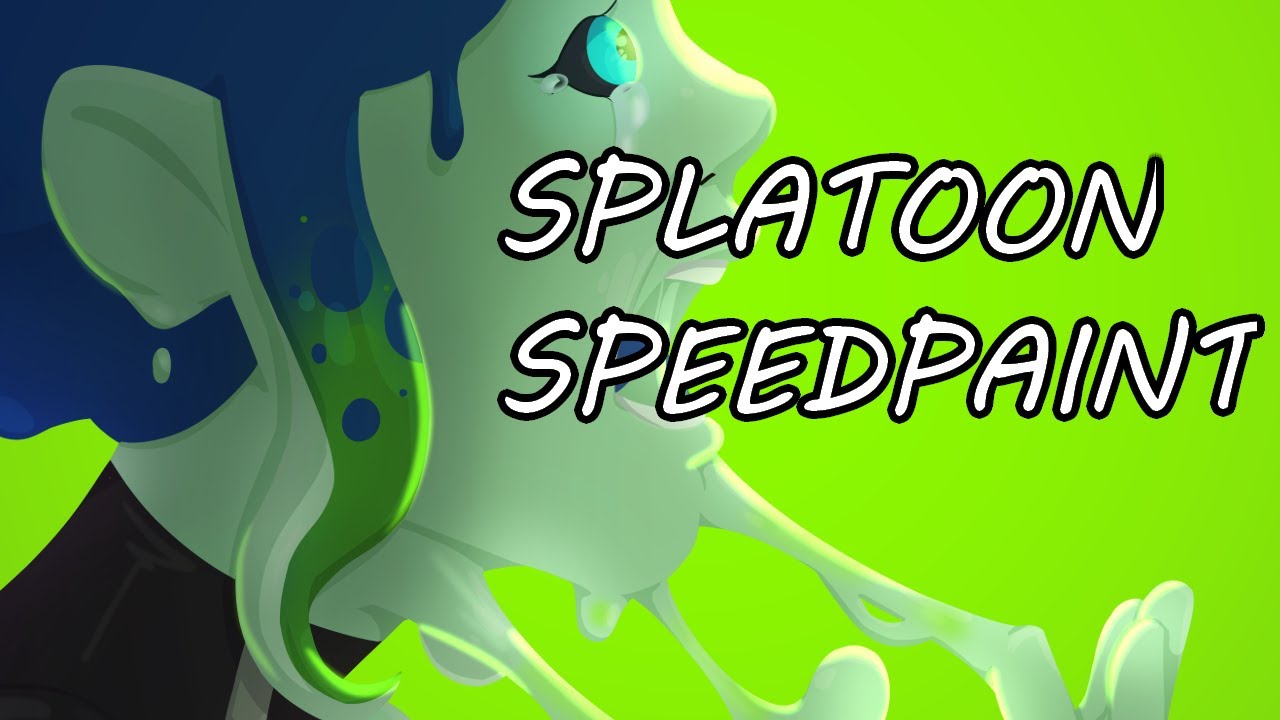 Agent 8 splatoon - speedpaint - YouTube