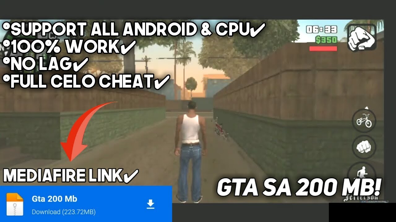 Gta sa mod apk 200mb! #alantech - YouTube