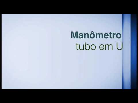 Conceito e aplicação do manometro tubo em U - YouTube