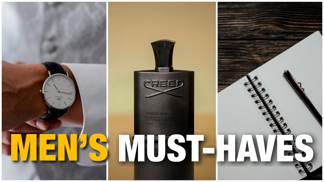7 Must-Have items ALL MEN SHOULD OWN | John Greg Parilla - YouTube