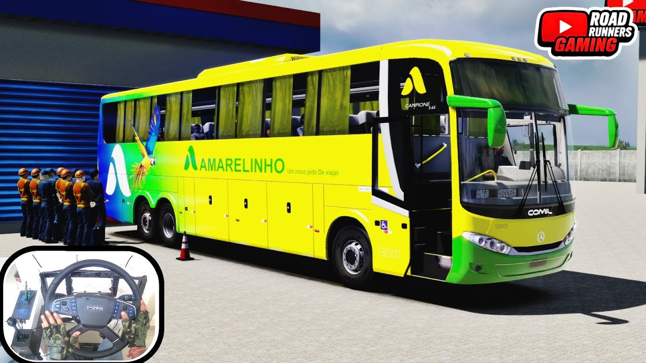 ETS2 Bus 4K HDR Comil Campione 3.65 Bus | Ultra Realistic Bus Drive ...