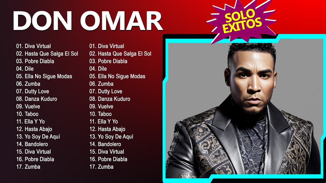 DON OMAR Mix Nuevo 2024 - Don Omar Sus Mejores Exitos - Mix Don Omar ...