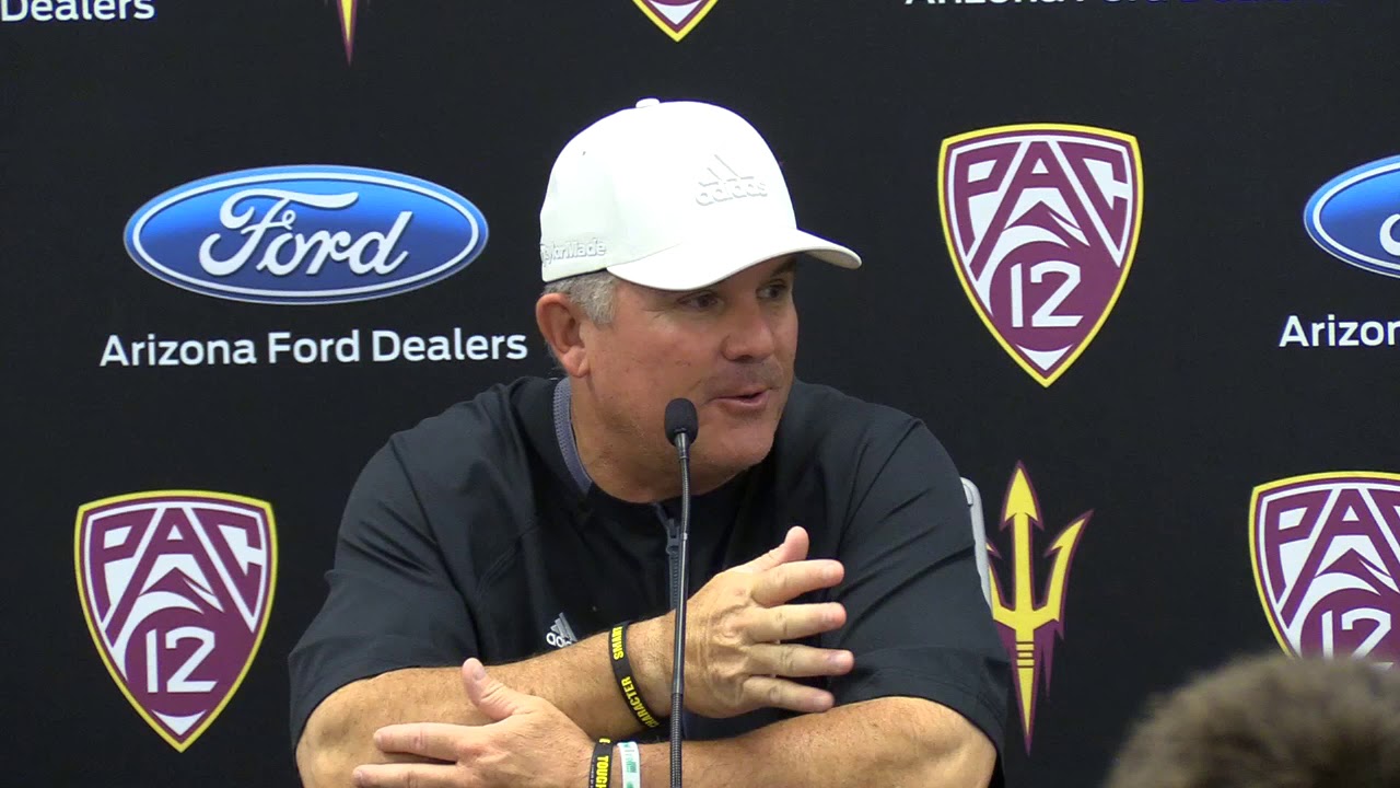 Coach Todd Graham Media Availability 8.28.17 - YouTube