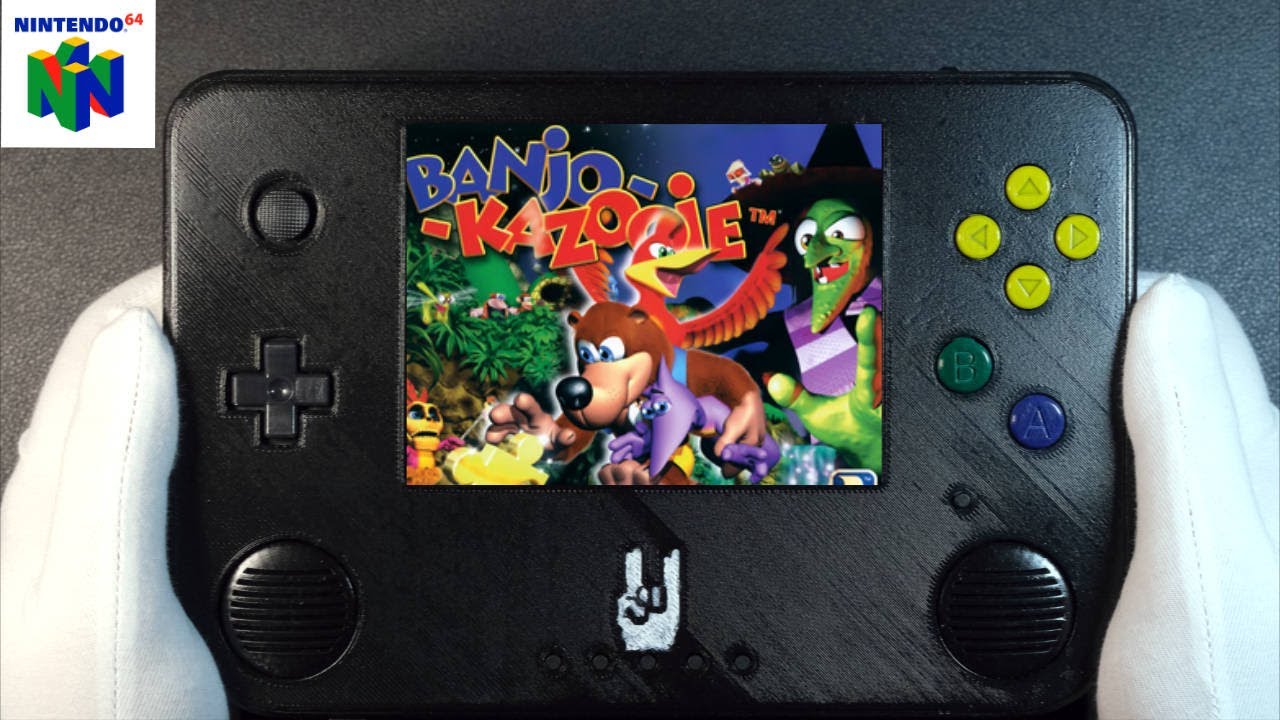 Banjo-Kazooie Nintendo 64 Handheld Gameplay - YouTube