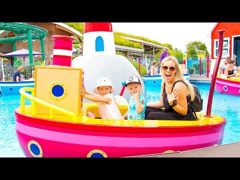 Gaby and Alex at Peppa Pig World | Best Outdoor Playground for Kids