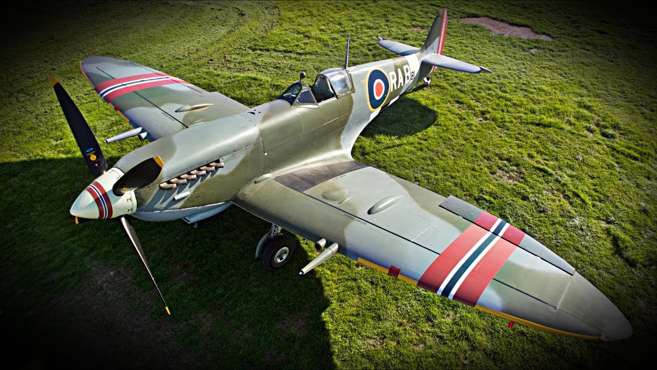 Spitfire RR232 as Wing Commander RAB to Norway - YouTube