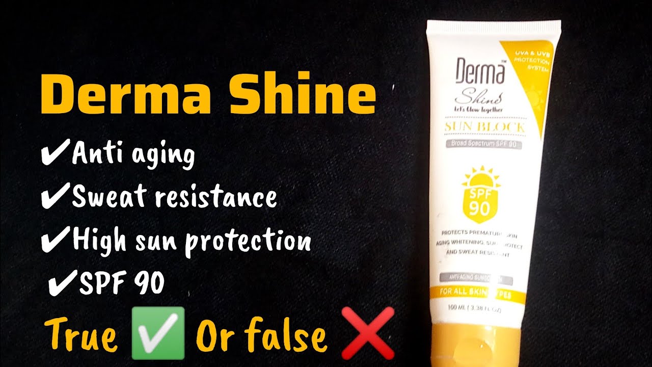 Derma Shine sunblock | Anti aging derma shine sunblock | derma sunblock ...