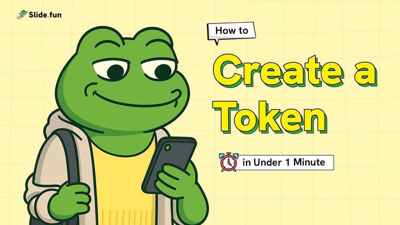 How to Create a Token on Slide.fun in Under 1 Minute | Step-by-Step ...