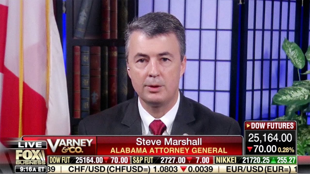 Attorney General Steve Marshall on “Varney & Co.” - YouTube