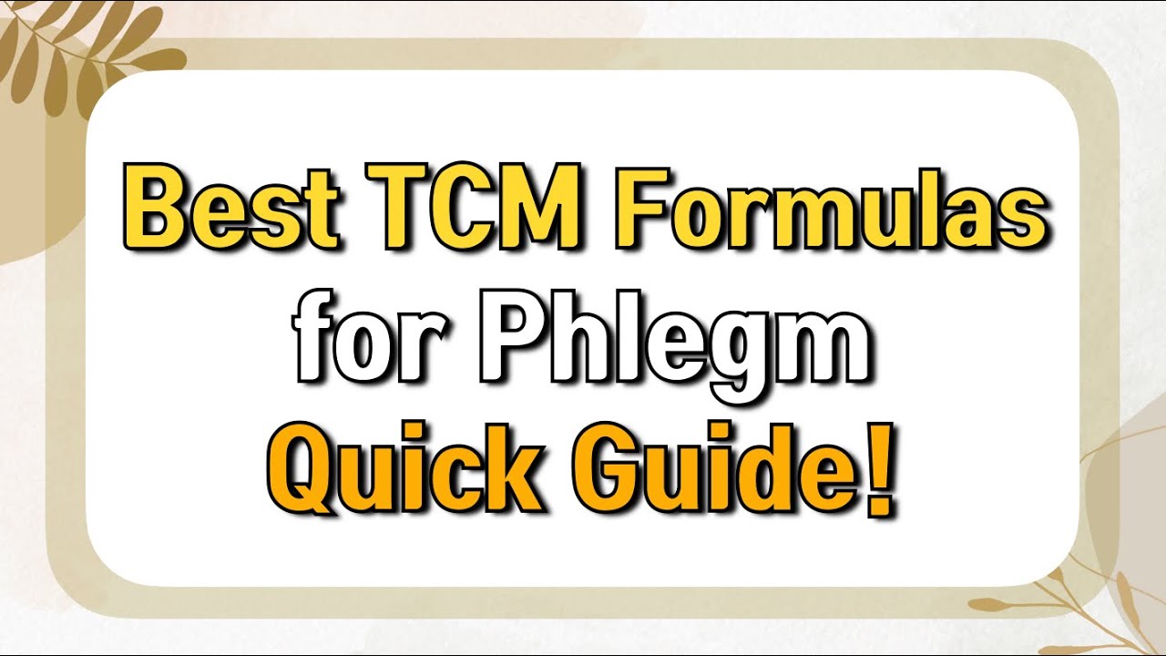 Best TCM Formulas for Phlegm: Quick Guide! Er Chen Tang variations ...