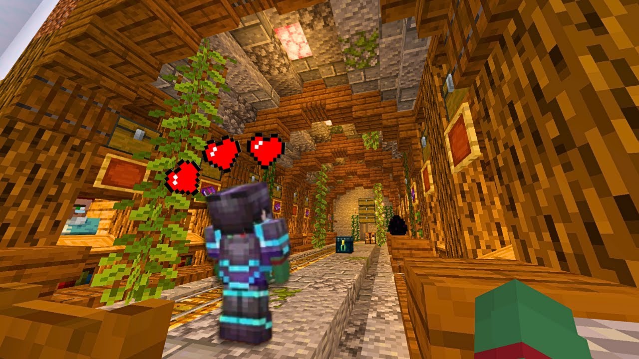 SALA DE TROCAS COM VILLAGERS - TUTORIAL 😍 #tutorial #minecraft #minecraftbuilding # ...