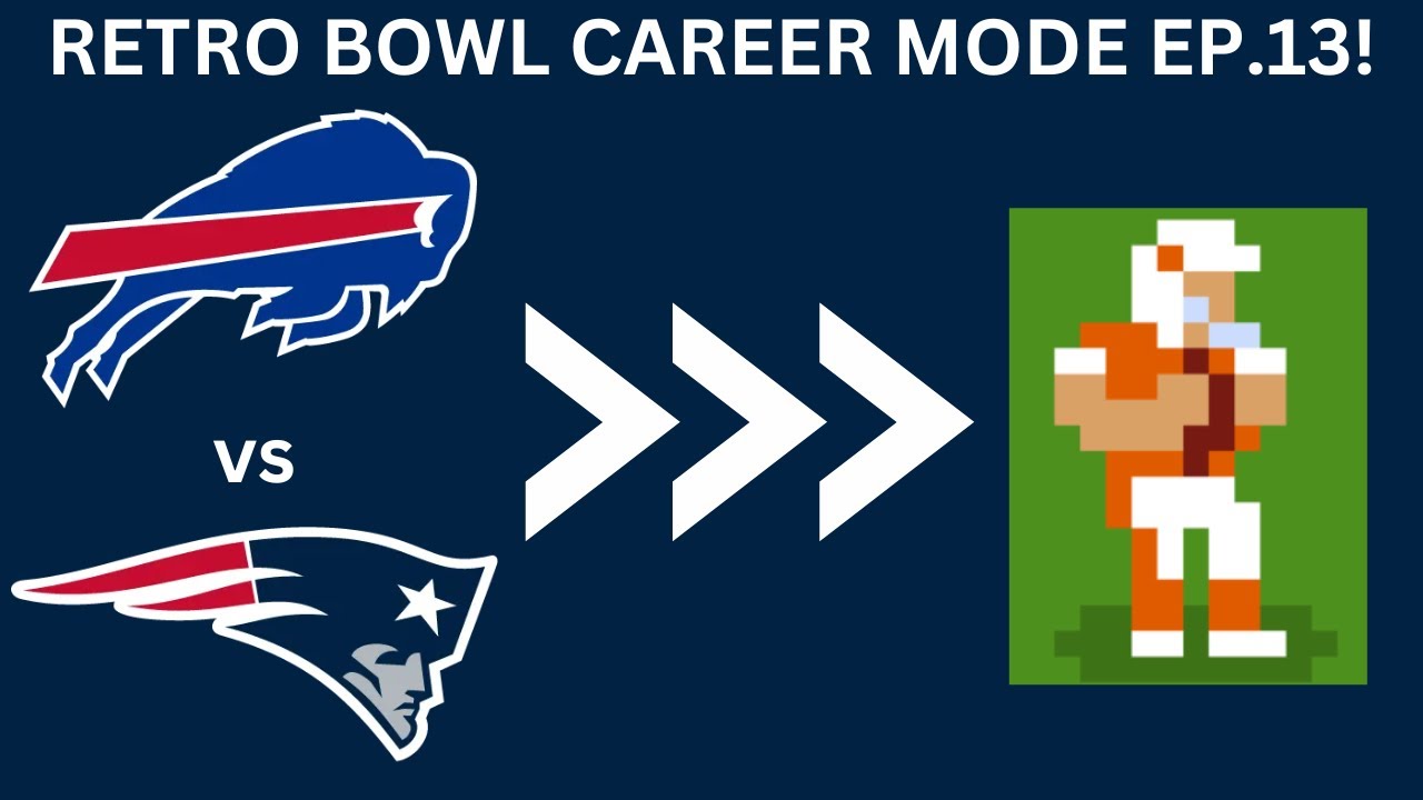 EXCITING Bills vs Patriots Gameplay In Retro Bowl! // Retro Bowl Bills ...