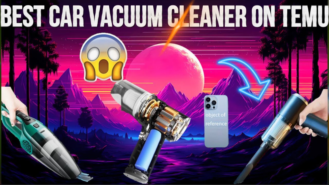 Best Car Vacuum Cleaner on Temu 2025 Powerful Portable Car Cleaning ...