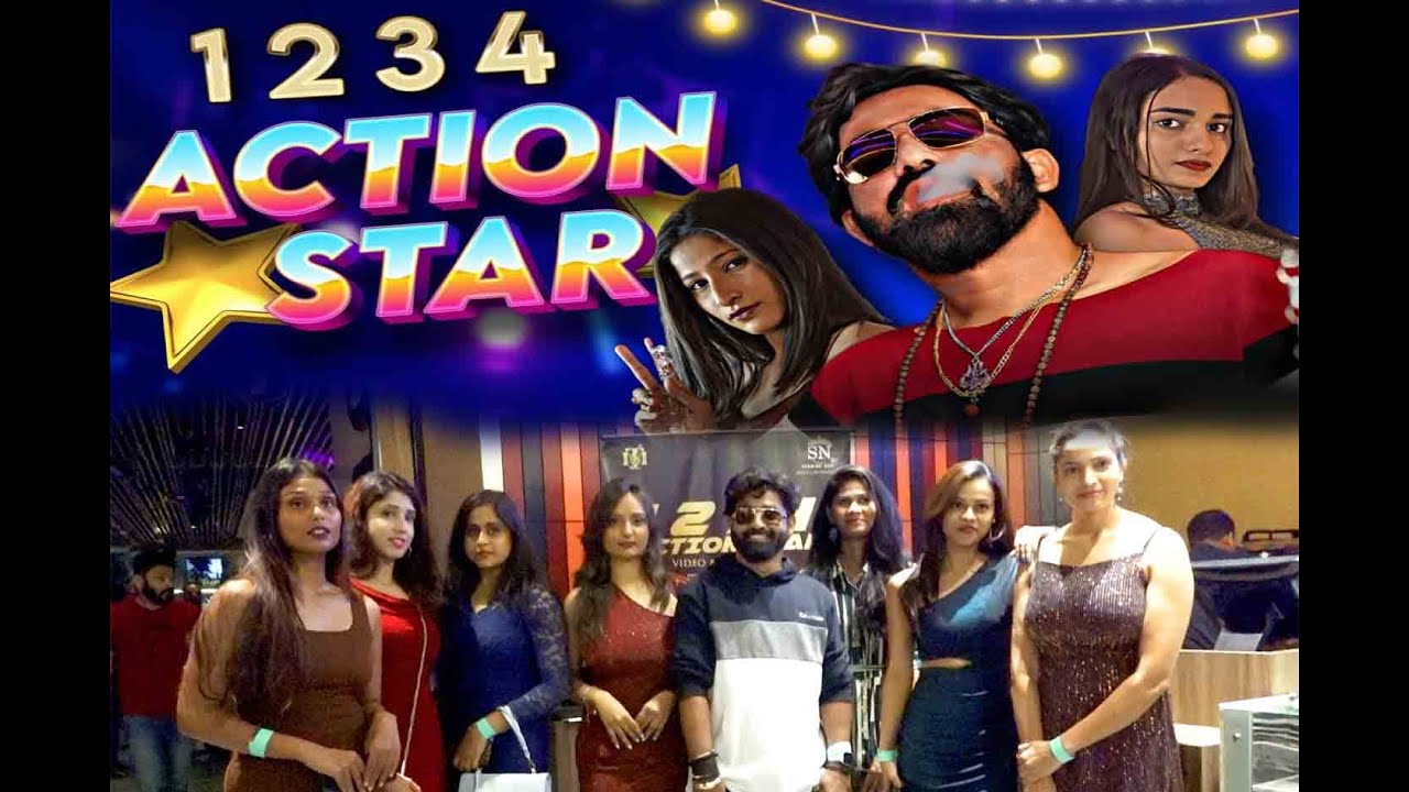1234 Action Star Rap Full Song Launched in Hard Rock Cafe Hiteccity ...