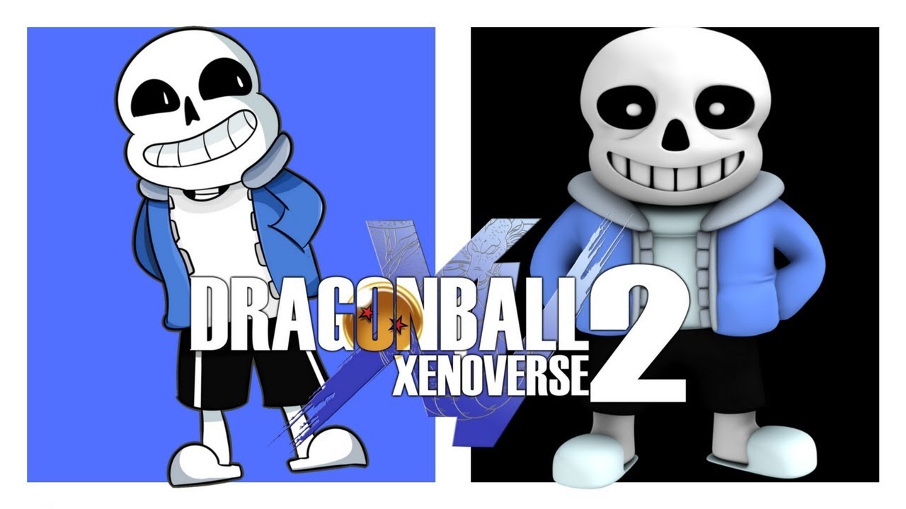 DRAGON BALL XENOVERSE 2 SANS FROM UNDERTALE - YouTube