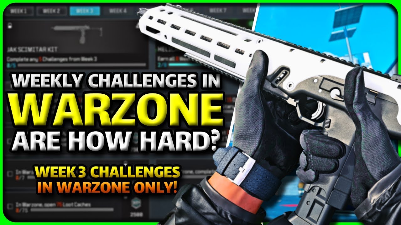 Weekly Challenges In Warzone Shouldn't Be This Hard... - YouTube