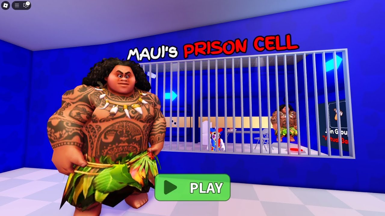 🌴MOANA 2 Prison Run (Maui's Obby) #roblox #scarryobby - YouTube