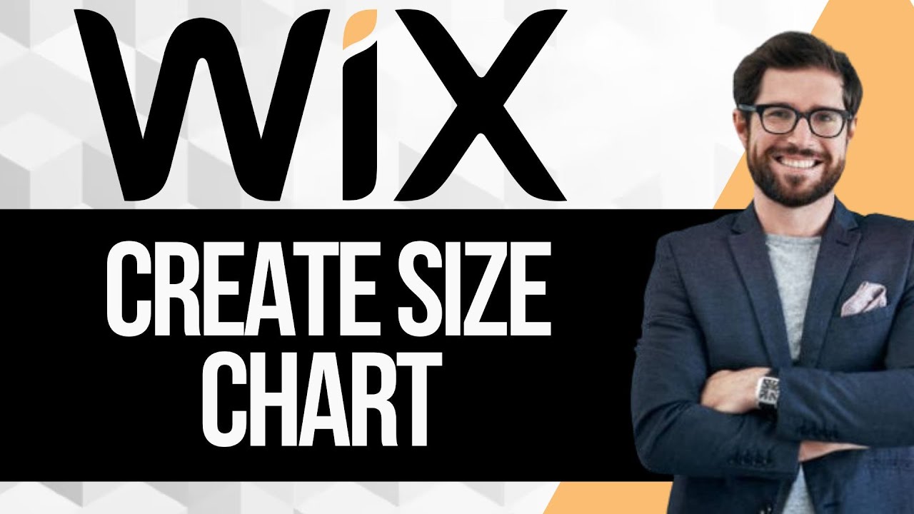 How to Create a Size Chart in Wix - YouTube