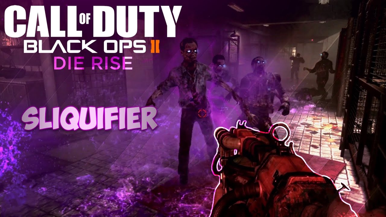 Die Rise | Tutorial da SLIQUIFIER | BLACK OPS 2 ZOMBIES - YouTube