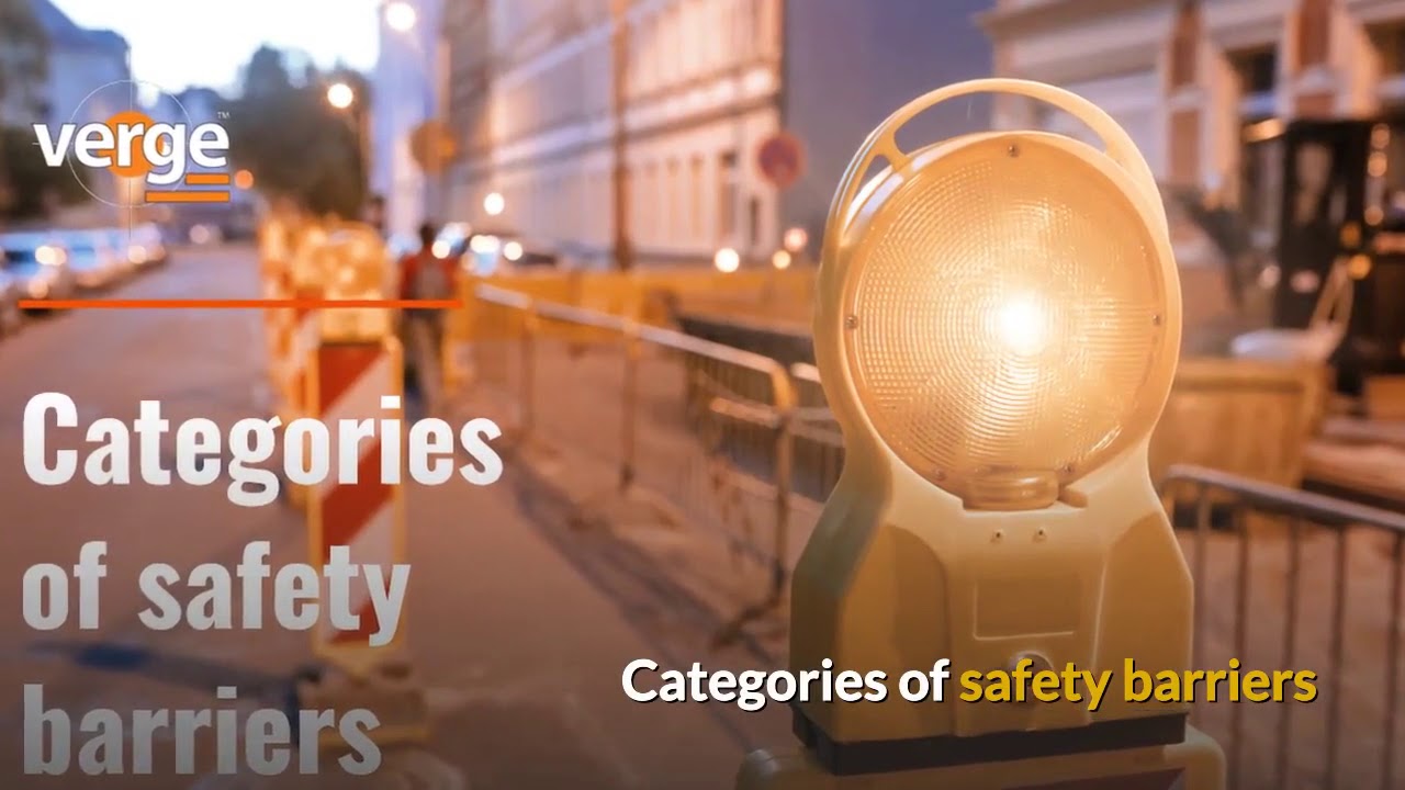 Staying Safe at Night with Safety Barriers - YouTube