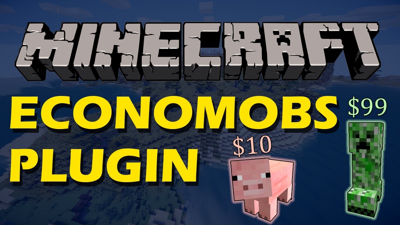 Earn money with mobs in Minecraft with EconoMobs Plugin - YouTube