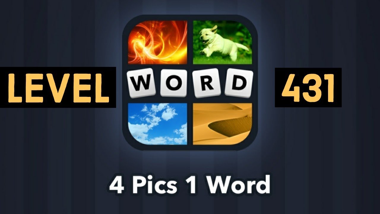 4 Pics 1 Word Answer | Level 431 - YouTube