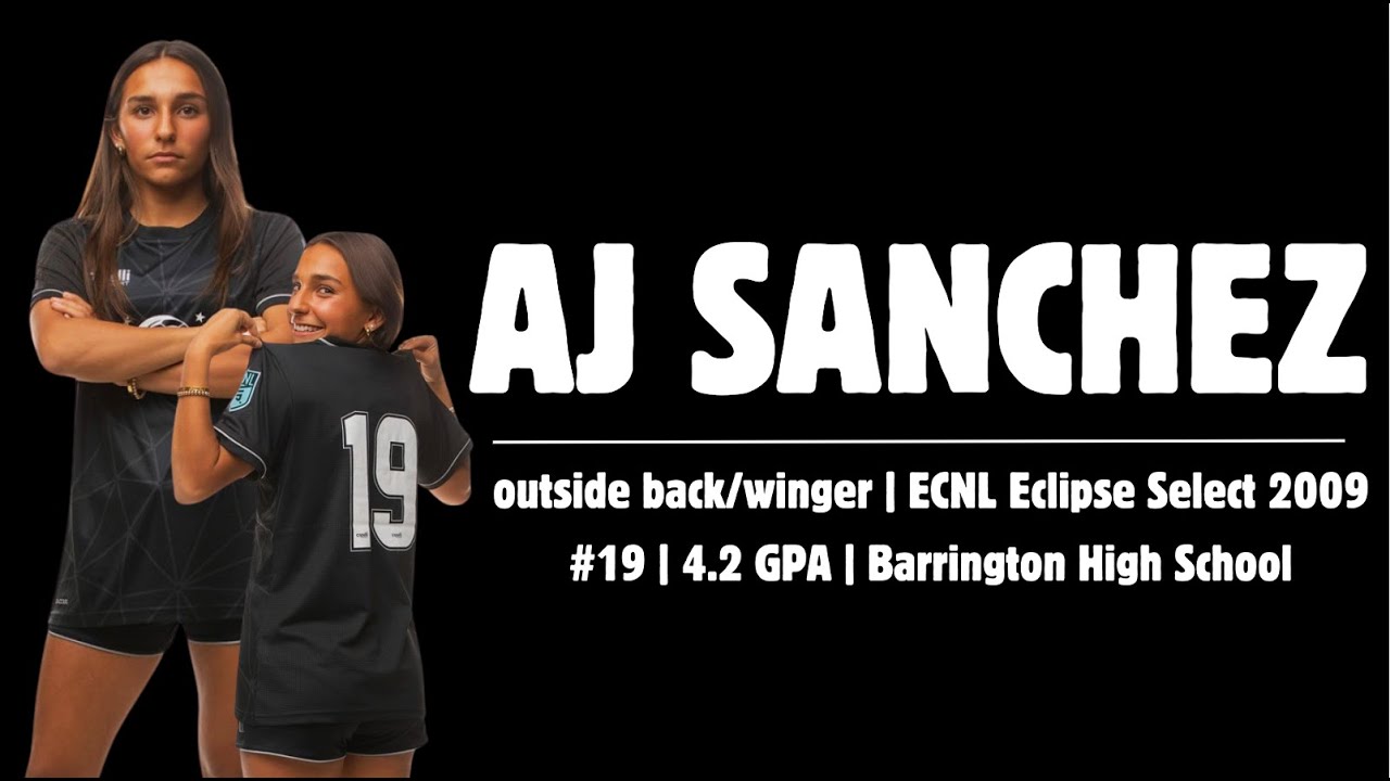 AJ Sanchez | ECNL Eclipse Select 2024 Goals - YouTube