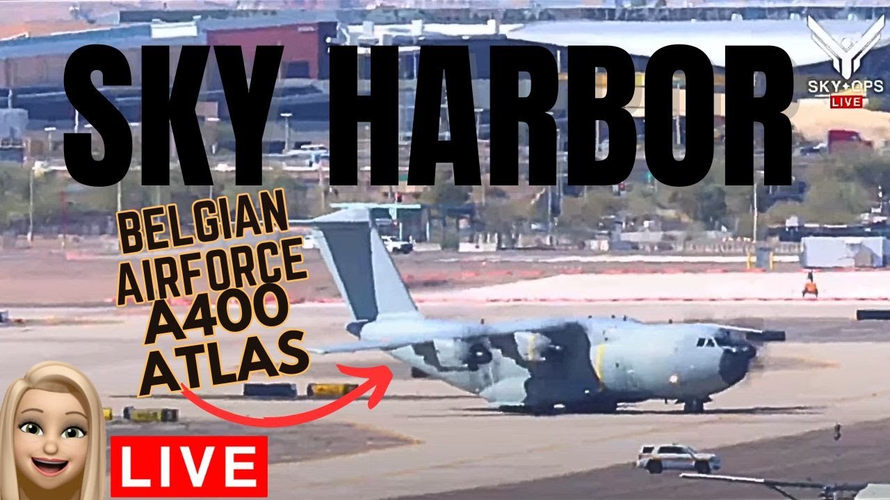 🔴LIVE PLANE SPOTTING at PHOENIX SKY HARBOR (PHX LIVE) ARRIVALS ...