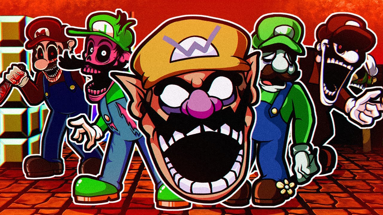 O MOD MAIS ASSUSTADOR E SINISTRO DE TODOS! FRIDAY NIGHT FUNKIN VS MARIO ...