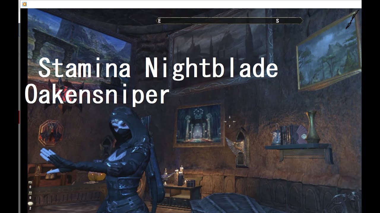 ESO: PVP Oakensoul Stamina Nightblade Sniper (one bar archer assassin ...