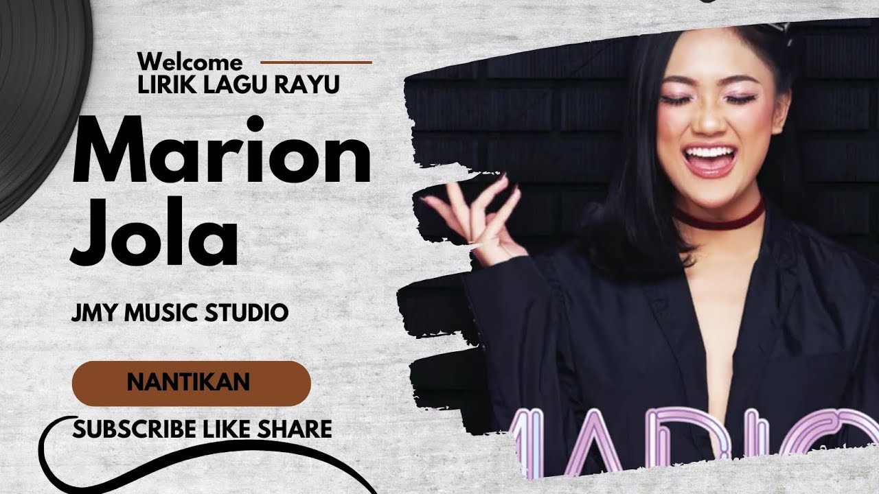 MARION JOLA - LIRIK ( RAYU ) - YouTube