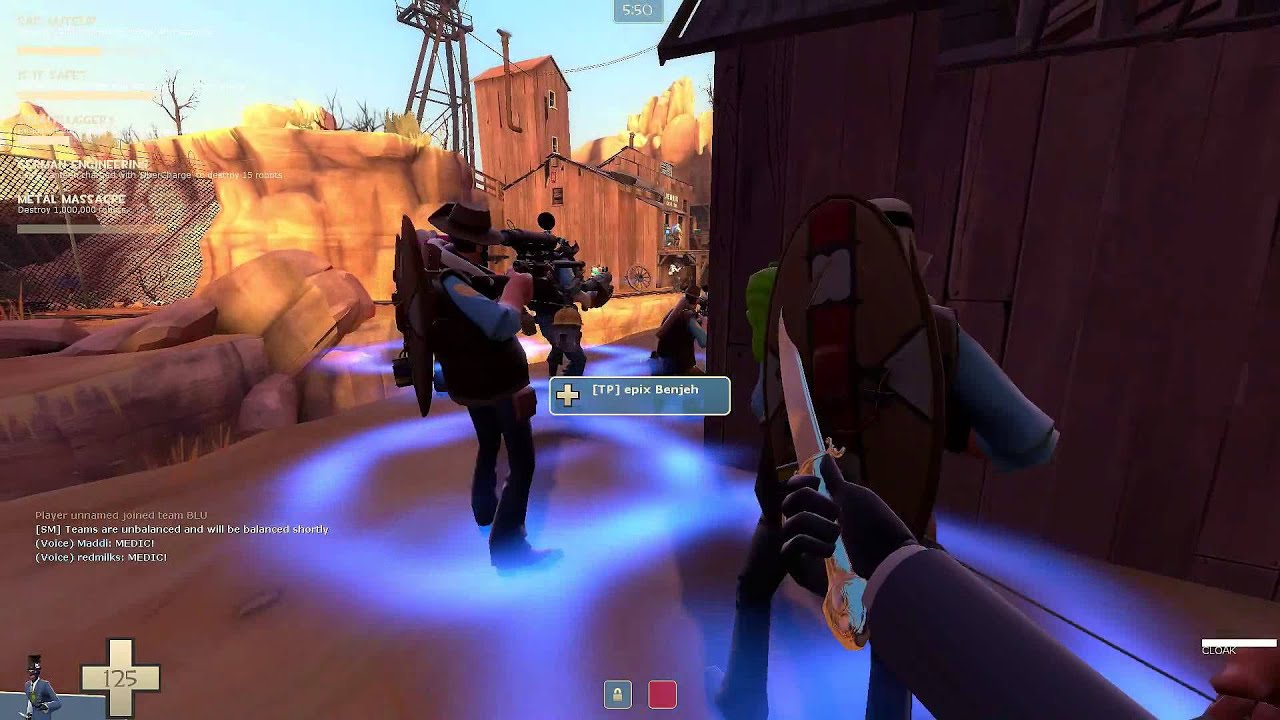 Team Fortress 2 WTF BLU TEAM? Sniper Invasion! - YouTube